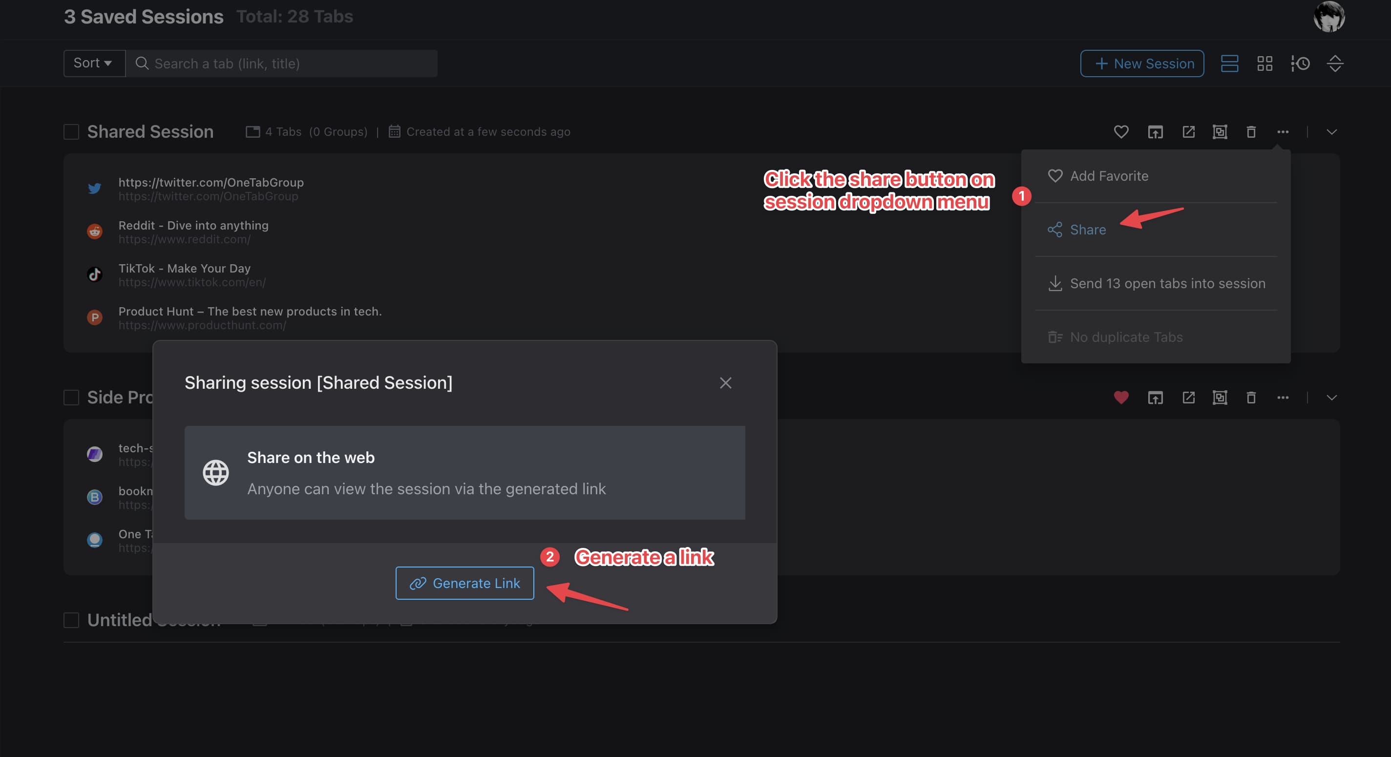 Tab Deck: Your all-in-one tab/tab group manager for Chrome.
